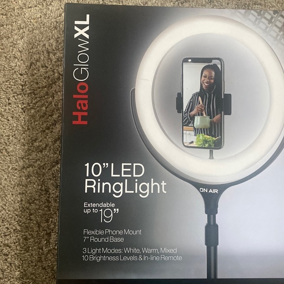 Halo Glow XL | Portable Audio & Video | Led Ring Light | Poshmark